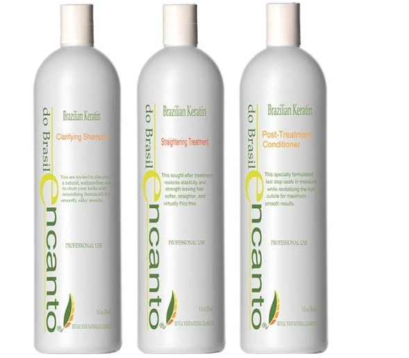 Encanto 3x 473 ml Zestaw do keratynowego prostowania włosów | NOWOŚCI ...